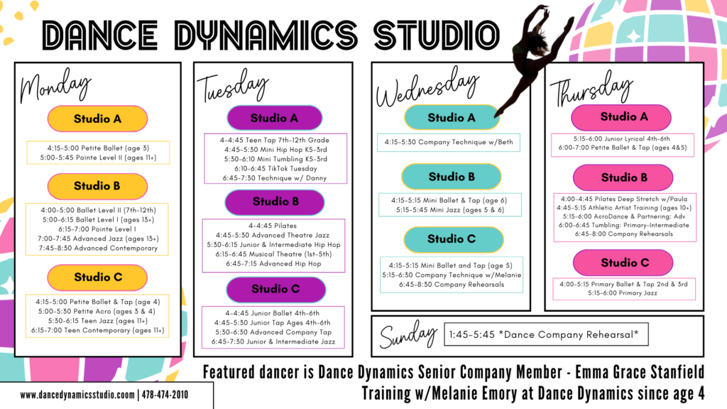 Classes - Dance Dynamics Studio